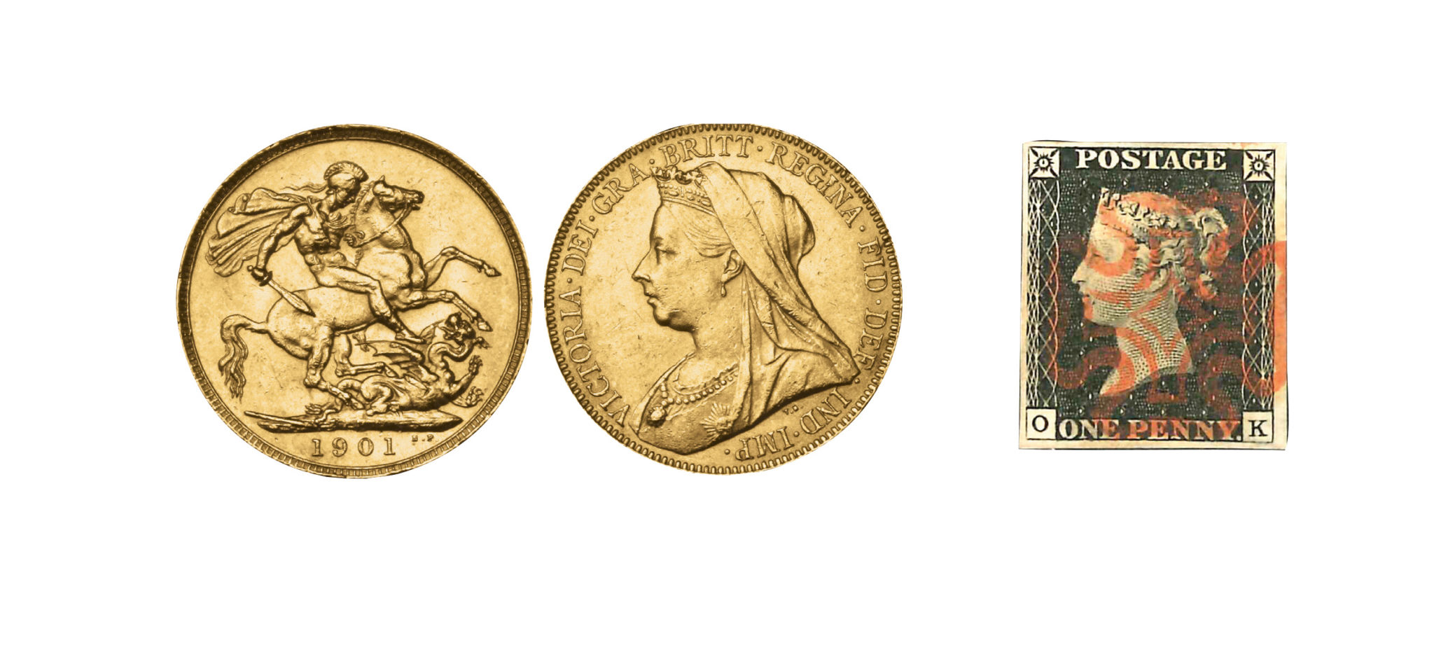 Queen Victoria 1901 The 'Icons of her reign' Set