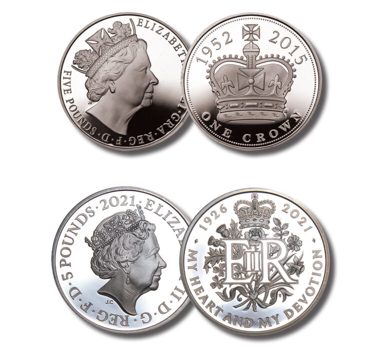 Queen Elizabeth II Our History-Making Monarch Silver Coin Set - Hattons ...