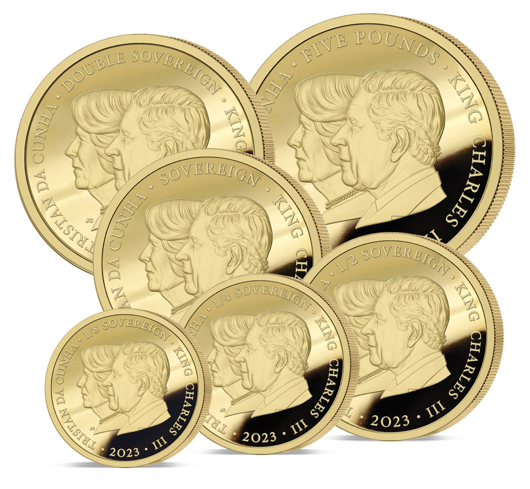 The 2023 King Charles III Coronation Double Portrait Gold Sovereign ...