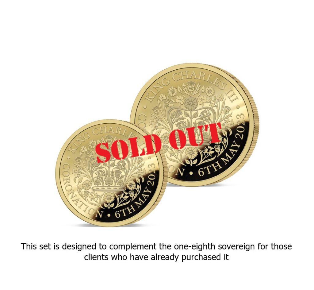 2023 King Charles III Coronation Gold Sovereign Range