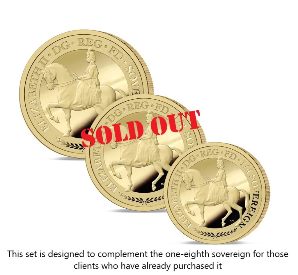 The 2023 Queen Elizabeth II Coronation Anniversary Gold Prestige Infill ...
