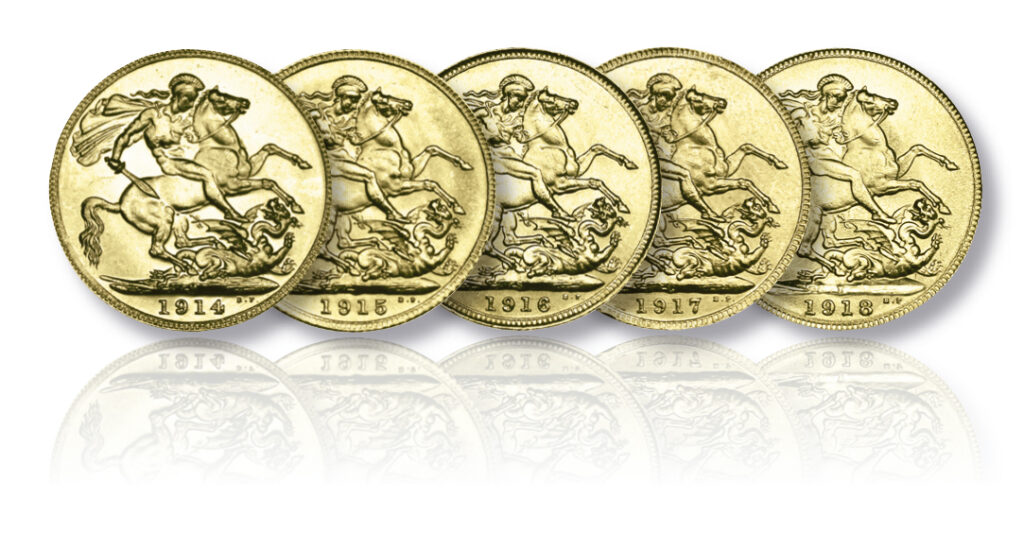 St. George and the Dragon: Gold Sovereign Coin Designs