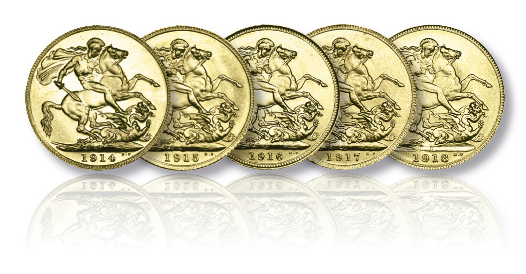 St. George and the Dragon: Gold Sovereign Coin Designs