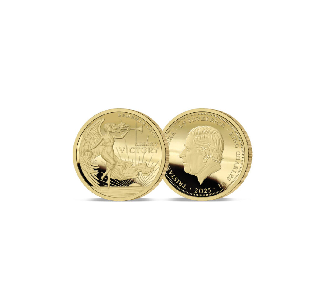 The 2025 Remembrance Gold One Eighth Sovereign - Hattons of London